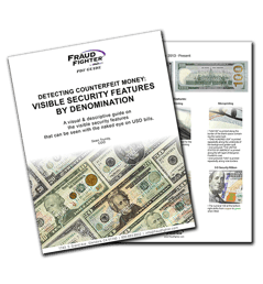 US Currency Security Features Guide | FraudFighter