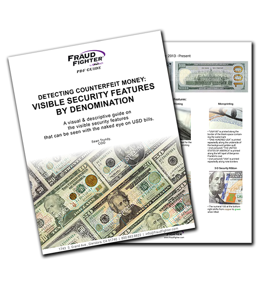 US Currency Security Features Guide | FraudFighter